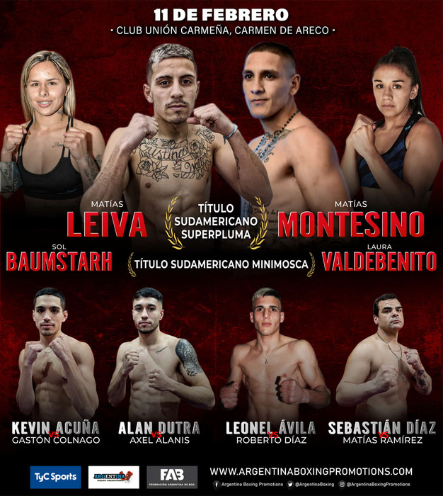 Leiva-Montesino y Baumstarh-Valdebenito este sábado en Carmen de Areco ...